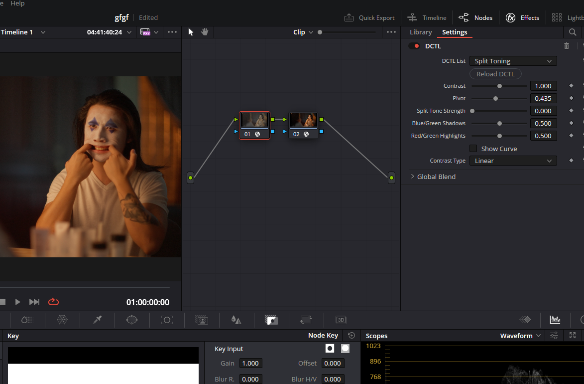 Split Toning DCTL Davinci Resolve - Color Culture